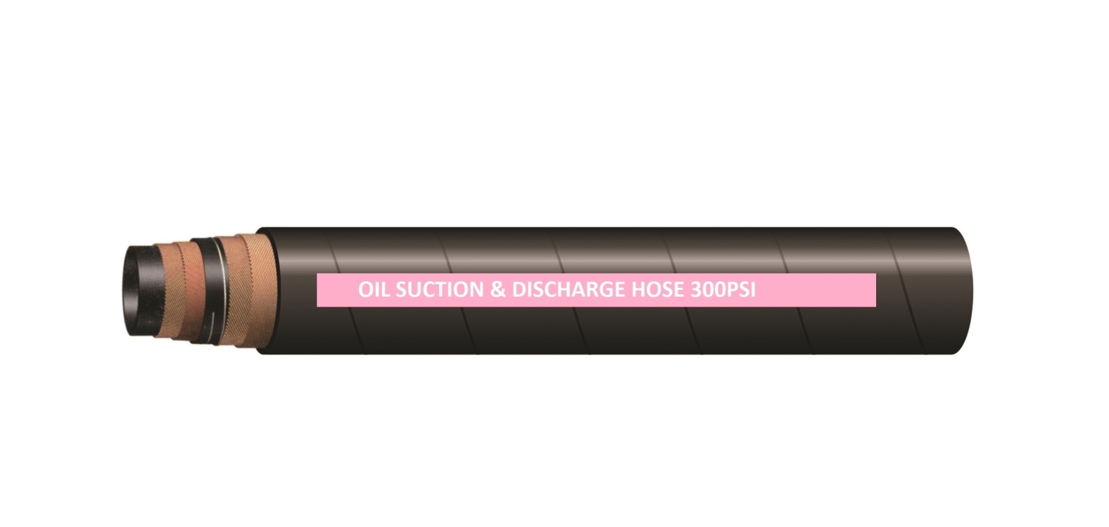 OIL SUCTION/DISCHARGE HOSE 300PSI